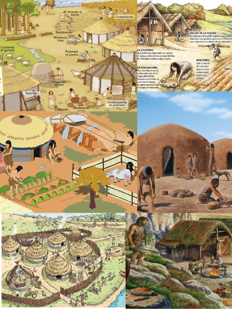 Aldeas del Neolítico