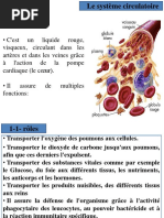 Cours de Physiologie Sanguine | PDF | Globule rouge | Sang