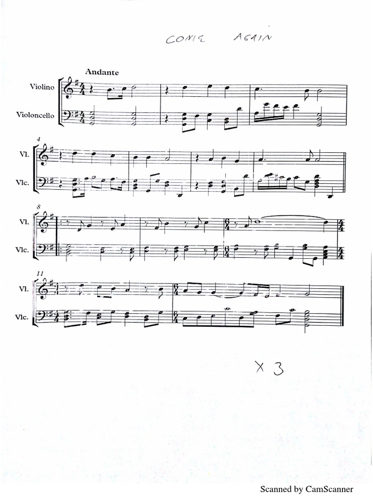 Flow My Come Again | PDF