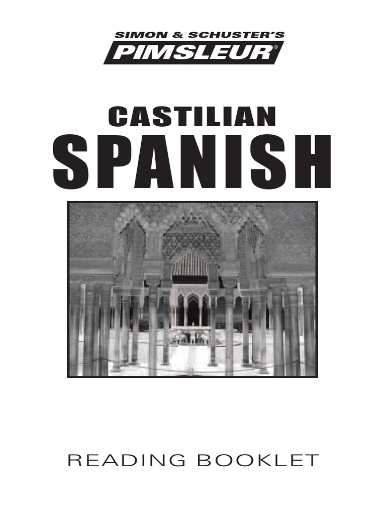 Spanish Castilian Phase1 BKLT | PDF | Spanish Language | English Language