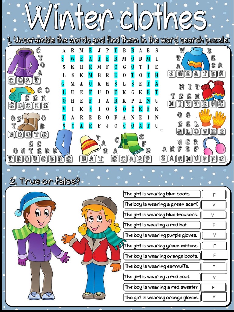 Winter | PDF | Clothing