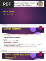 Class 10th Electricity (Notes) | PDF | Electrical Resistance And ...