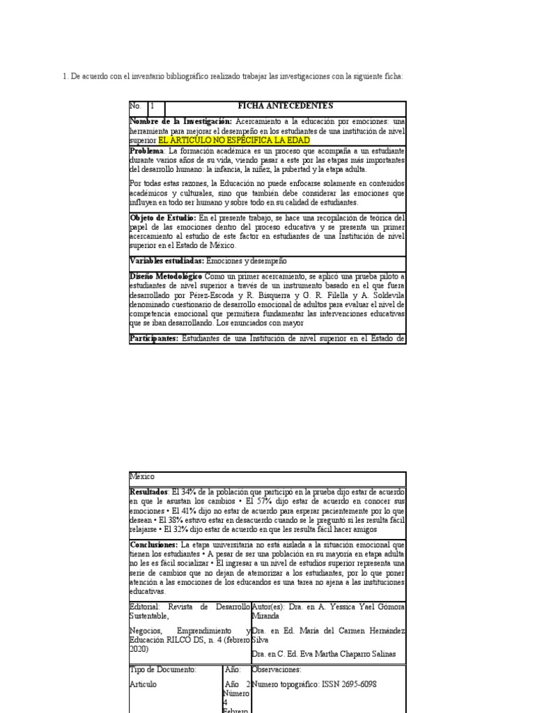 Matriz Prisma. | PDF | Inteligencia | Las emociones