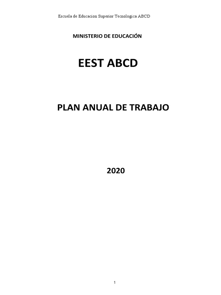 PAT ABCD 2020-1a | PDF | Análisis FODA | Institución