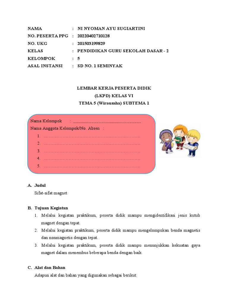 LKPD 2 - Ayu Sugiartini | PDF | Teknologi & Rekayasa