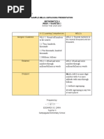 Sample-Class Program and Teachers Program | PDF | Educational ...