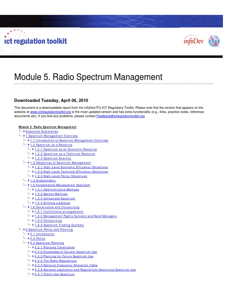 Module+5.+Radio+Spectrum+Management - ICT Regulation Toolkit | Download ...
