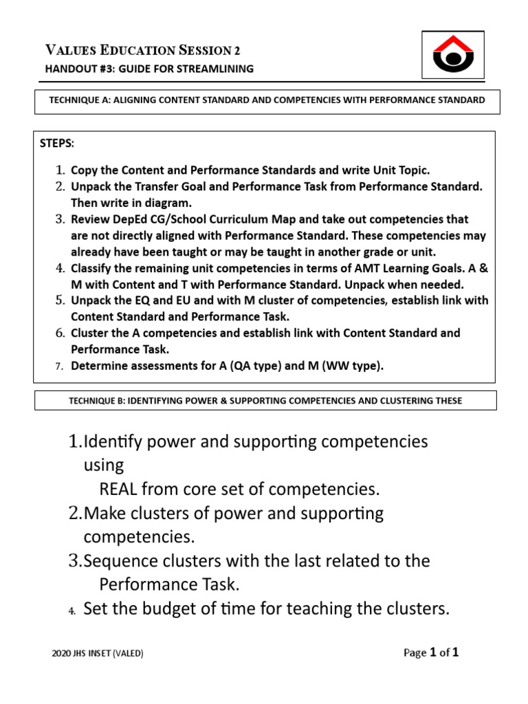 Streamlining Education Standards Guide | PDF | Business