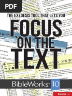 BibleWorks 10 Quick-Start Guide | PDF | Menu (Computing) | Command Line Interface