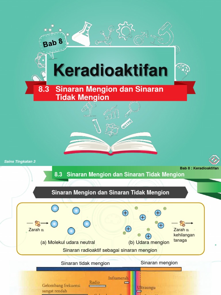 8.3 Sinaran Mengion Dan Tidak Mengion PDF | PDF
