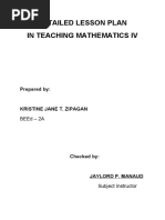 Detailed Lesson Plan in Math 1 | PDF | Lesson Plan | Pedagogy