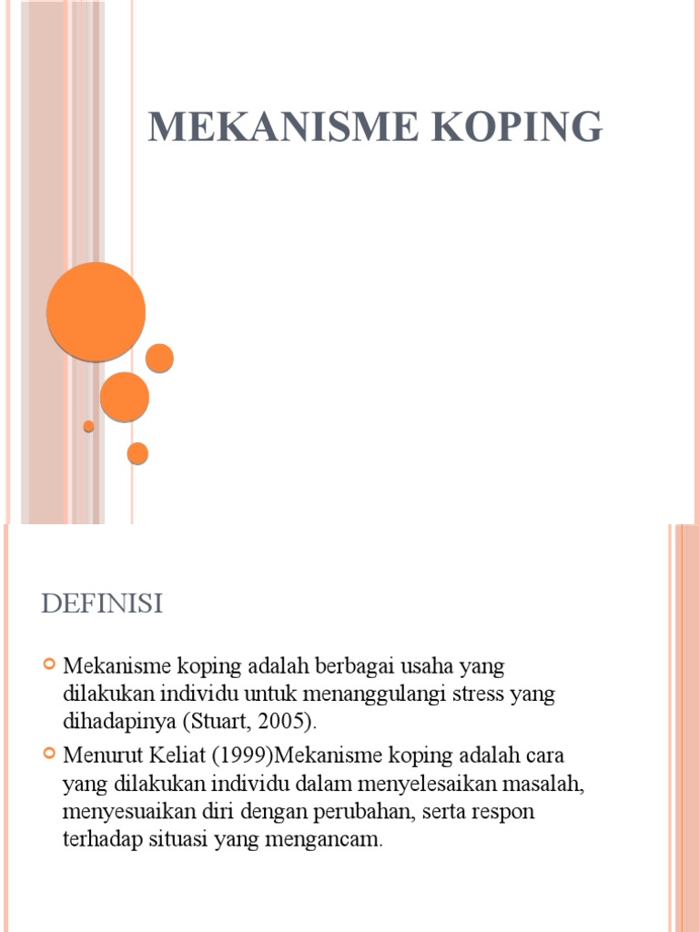 Mekanisme Koping | PDF