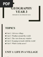 Yr 10 GEOGRAPHY Revision - Workbook | PDF | Tourism | Farms