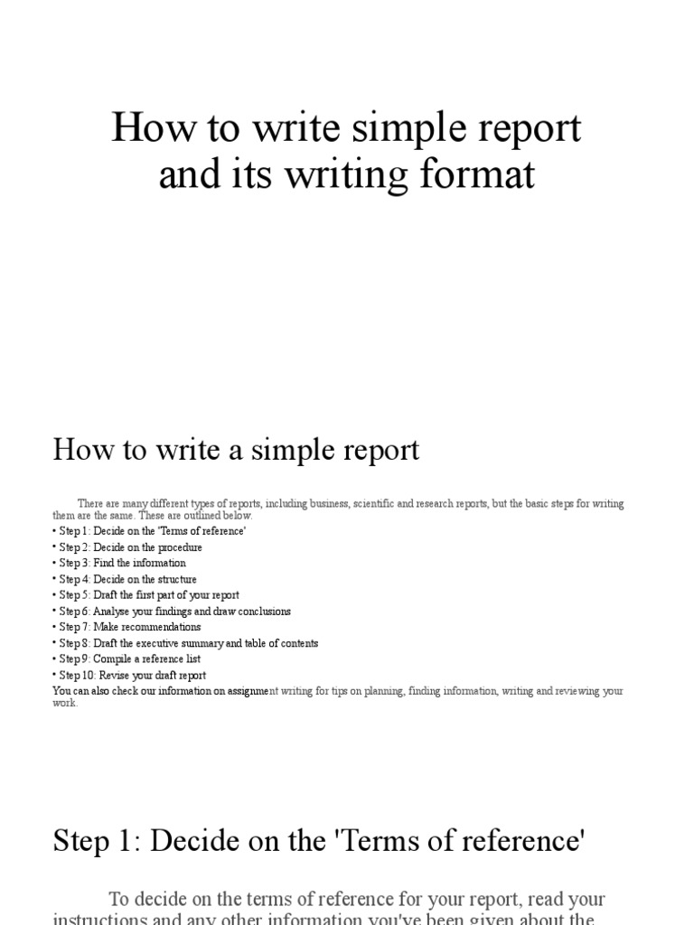 How To Write Simple Report XII-TKJ | PDF | Information | Cognition