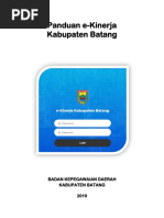 Petunjuk Teknis E-Lapkin | PDF