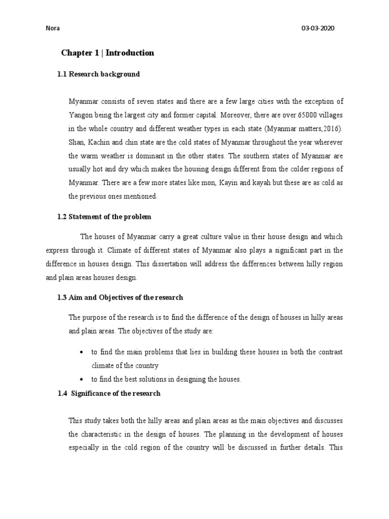 Chapter 1 - Introduction: 1.1 Research Background | Download Free PDF ...