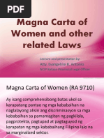 Anti-VAWC Act Tagalog | PDF