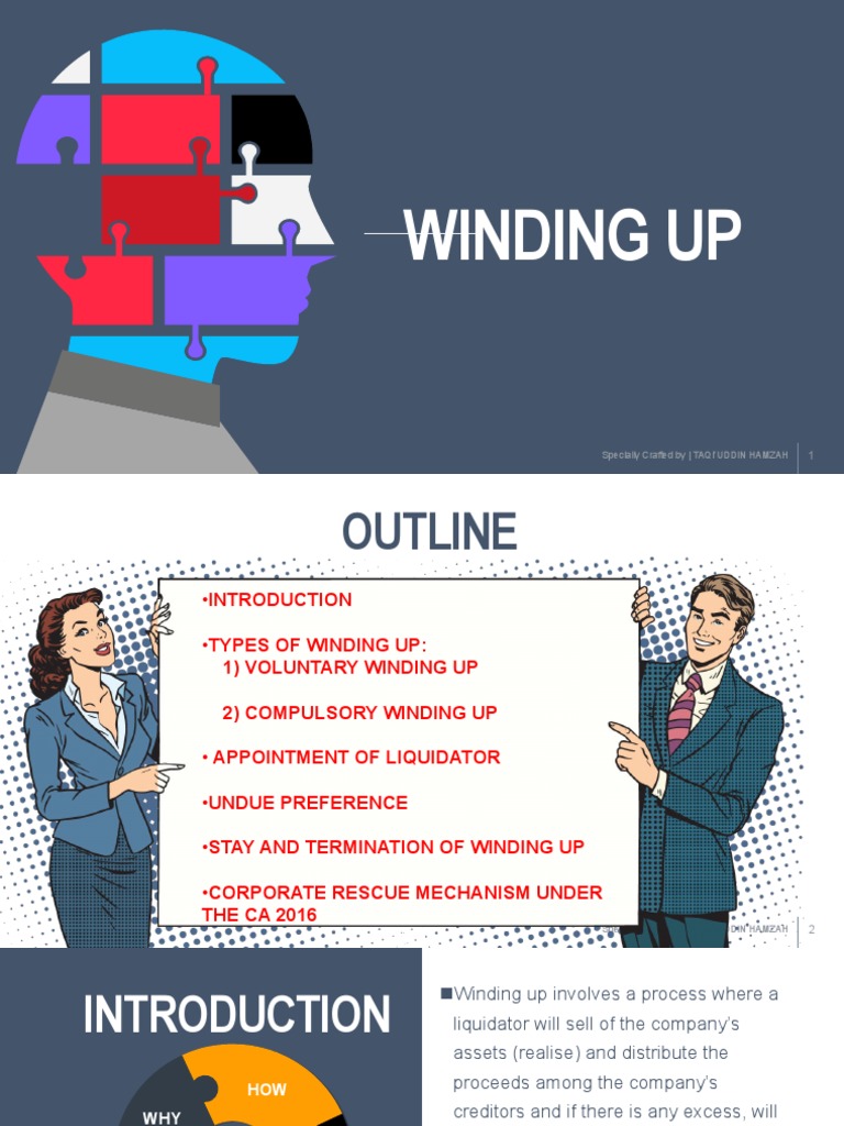 Topic 6 - Winding Up Ca 2016-1 | PDF | Liquidation | Insolvency