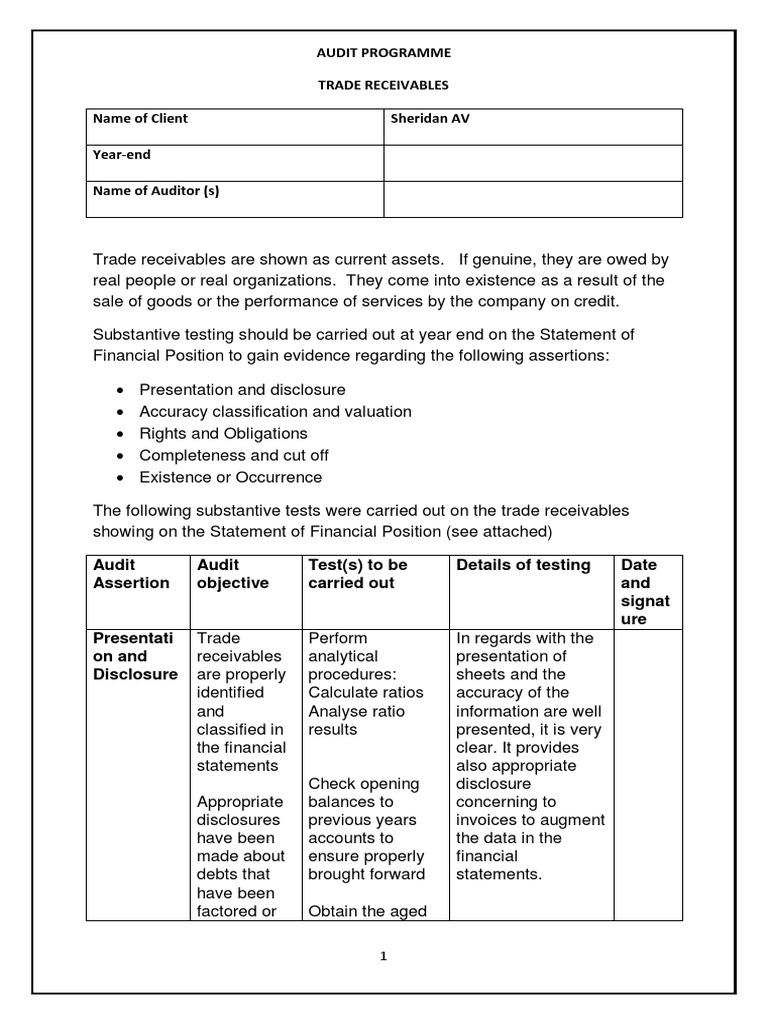 CONSOLIDATED - PROGRAMME-RECEIVABLES-PREPAYMENT-GROUP-5-v2-1 | PDF | Accounting | Economies