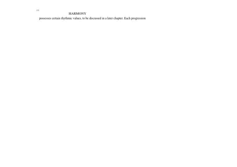Understanding Rhythmic Values in Harmony | PDF