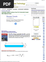 Vessel Volume Calculation Guide | PDF