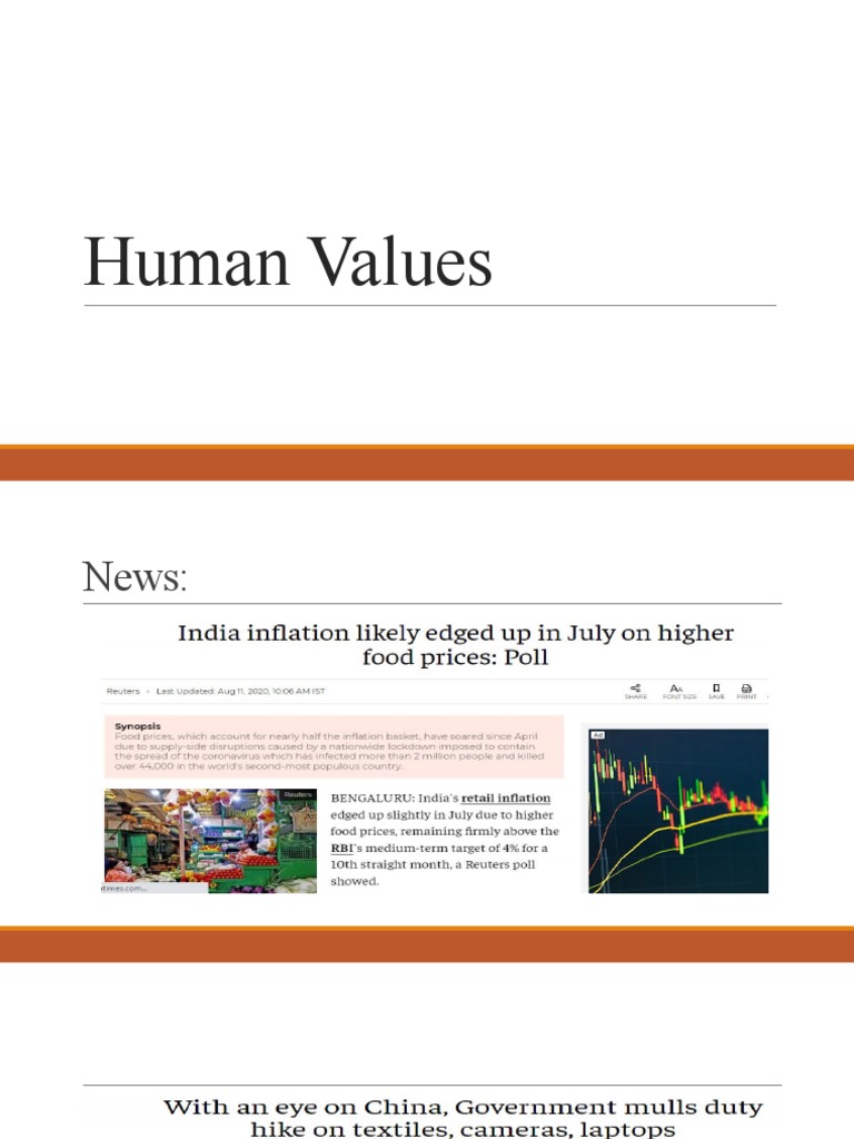 Human Values | PDF | Value (Ethics) | Concept