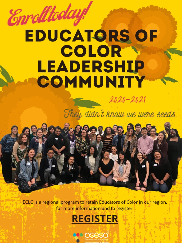 Educators of Color Leadership Community Final 2020 | PDF | Career ...