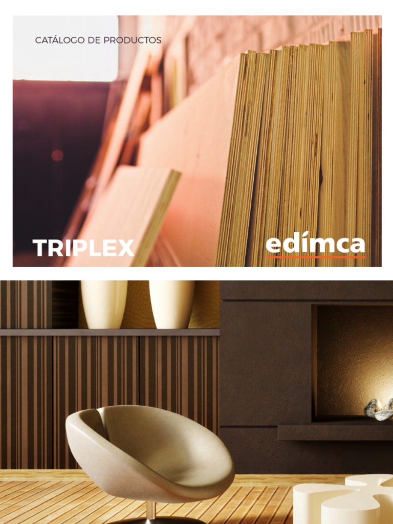 Catalogo Triplex PDF | PDF | Madera | Los bosques