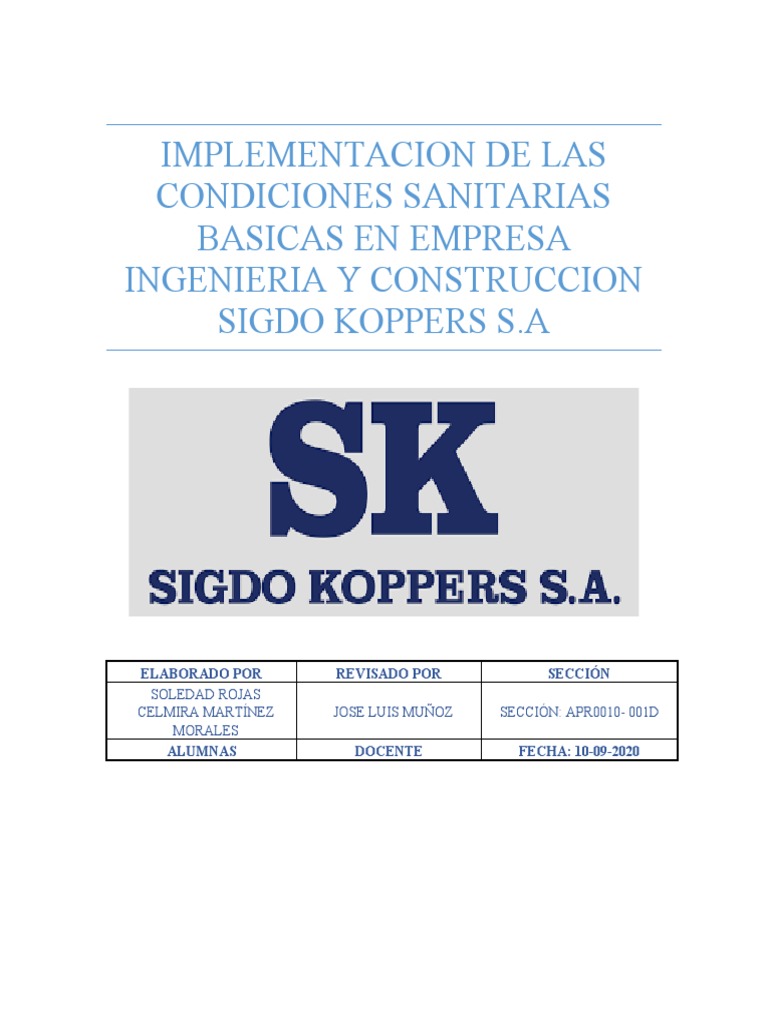 1.definicion Del Rubro e Identificacion Empresa | PDF | Agua | Ingeniería