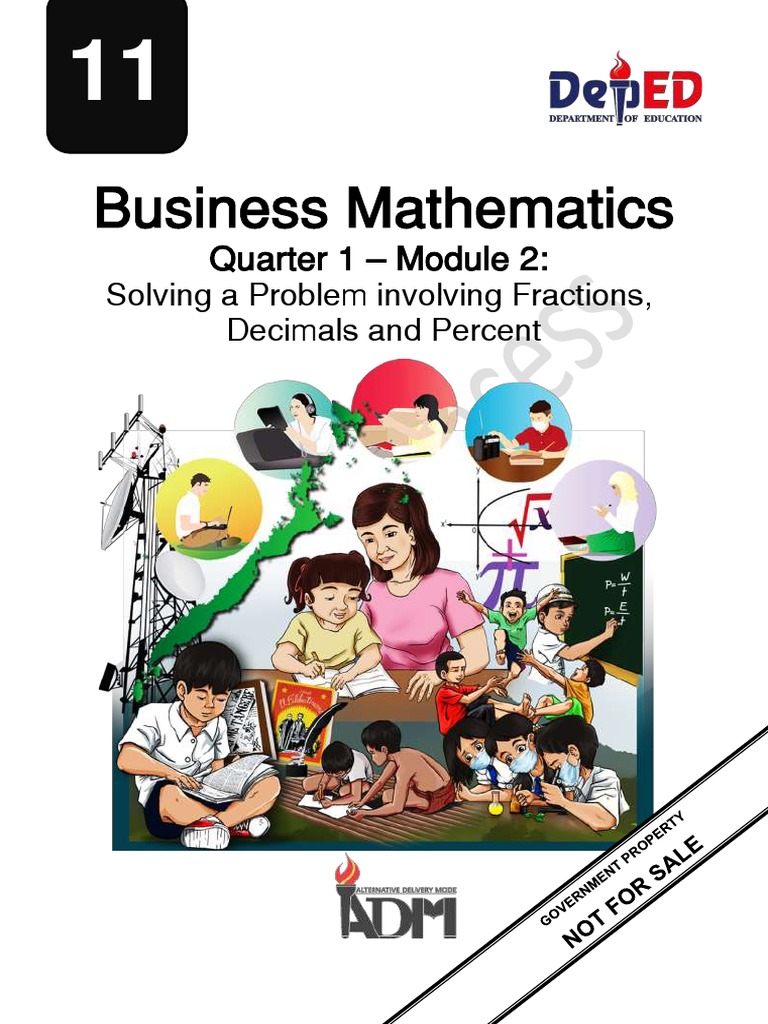Senior 11 Business Mathematics - Q1 - M2 For Printing | PDF | Fraction ...