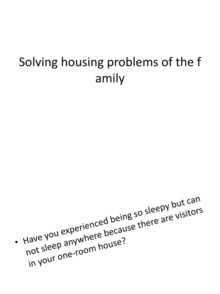 Solving Housing Problems of The Family LJ | PDF | Architectural ...
