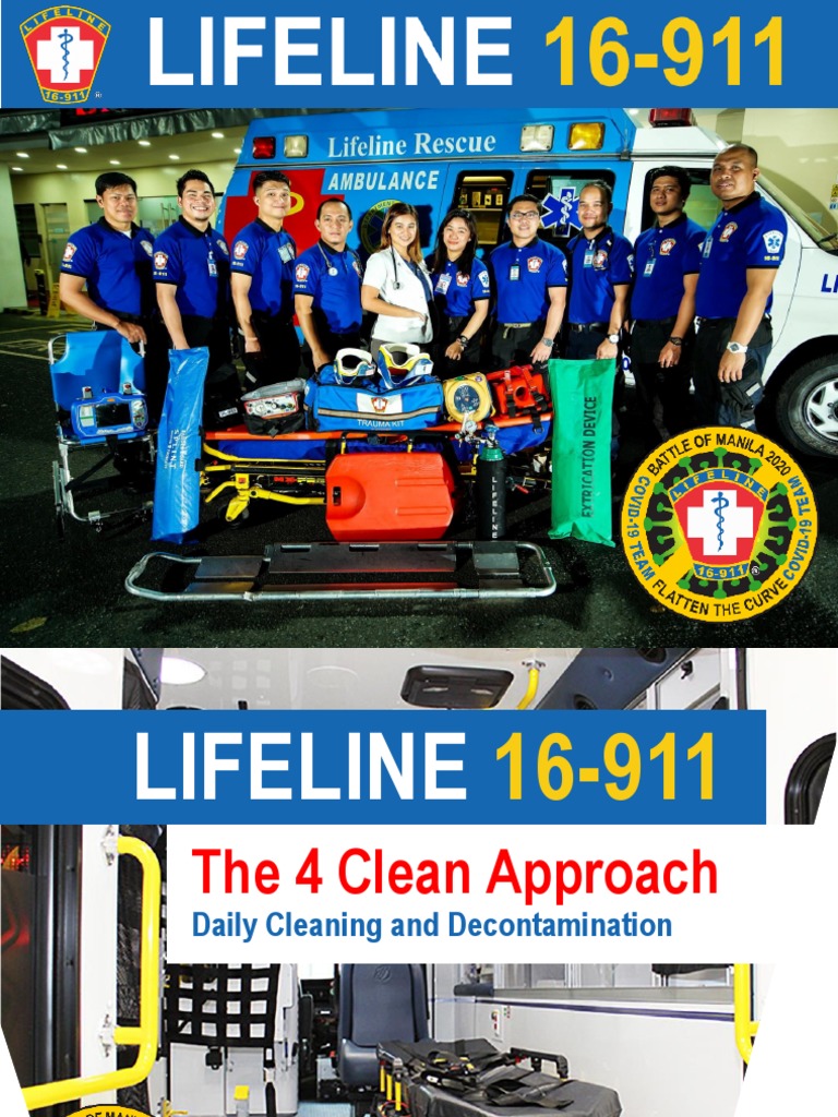 Lifeline 16911 Ambulance Disinfection & Decontamination Cleaning ...