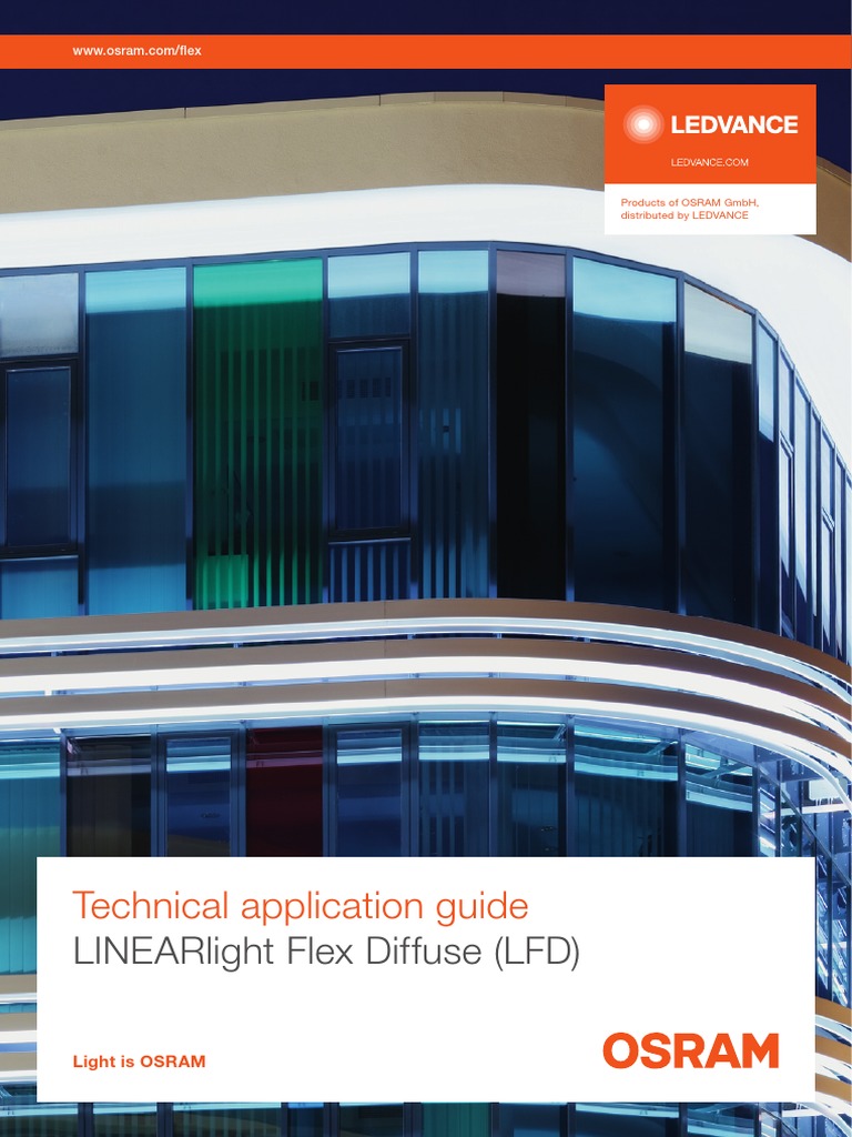 LINEARlight Flex Diffuse Technical Application Guide EN Cross Selling 012018 | PDF ...