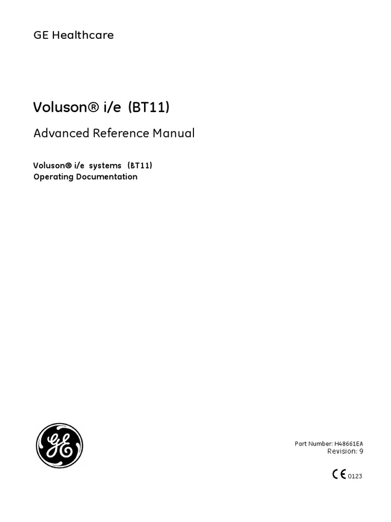 GE Voluson Ie Reference Manual | PDF | Aorta | Angiology