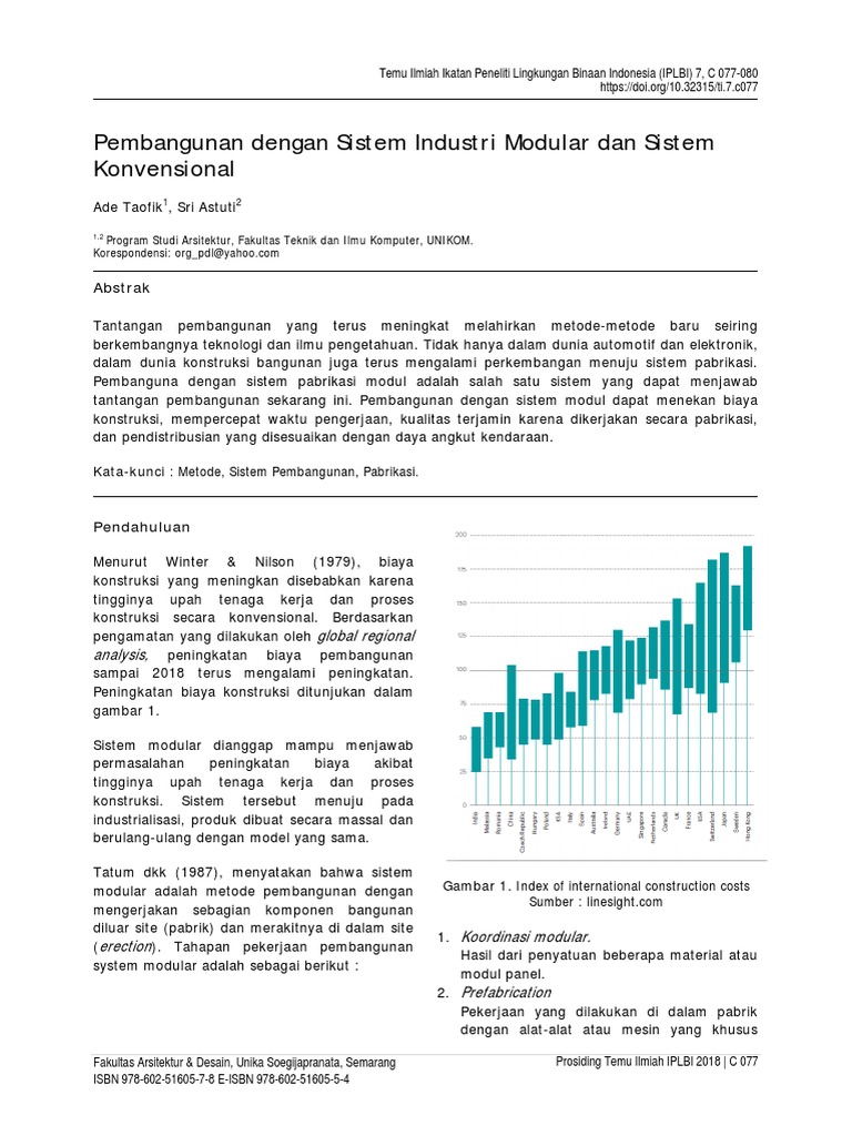 IPLBI 2018 C077 080 Pembangunan Dengan Sistem Industri Modular Dan ...