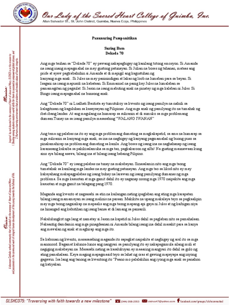 Suring Pelikula Format | PDF