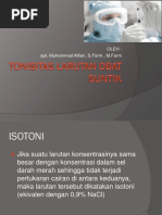 Jenis Larutan: Hipotonik, Isotonik, Hipertonik | PDF
