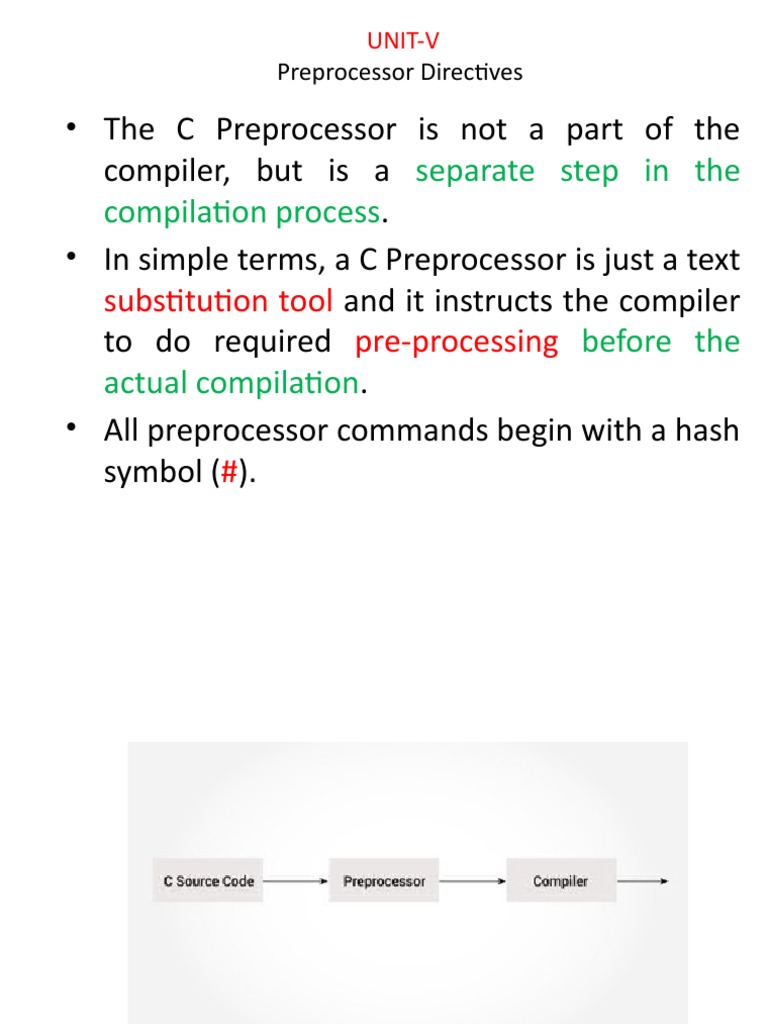 Separate Step in The Compilation Process: Substitution Tool Pre-Processing | PDF | Computer ...