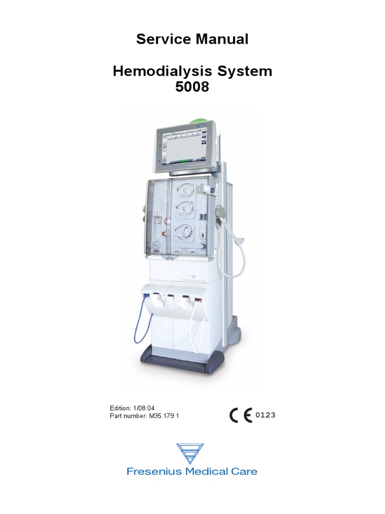 Fresenius 5008 Hemodialysis System - Service Manual PDF | PDF ...
