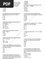 General Education Reviewer With Answer Key | PDF | Mean | Cell (Biology)