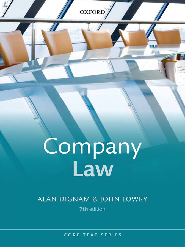 Company - Law-Alan Dignam John-Lowry PDF | PDF | Liquidation ...
