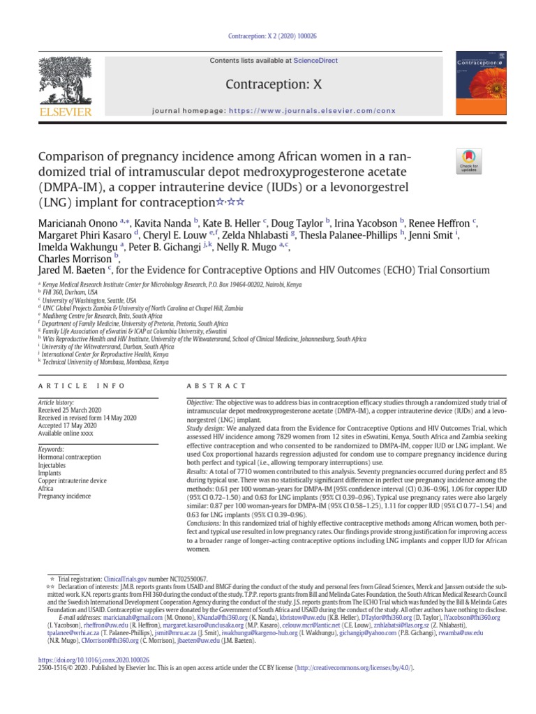 Main PDF | PDF | Birth Control | Family Planning