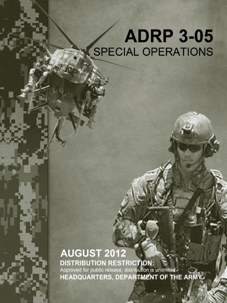 (ADRP) 3-05, Special Operations - Army Electronic Publications ...