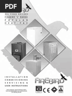 Firebird Oil Boiler Installation Manual | PDF | Chimney | Boiler