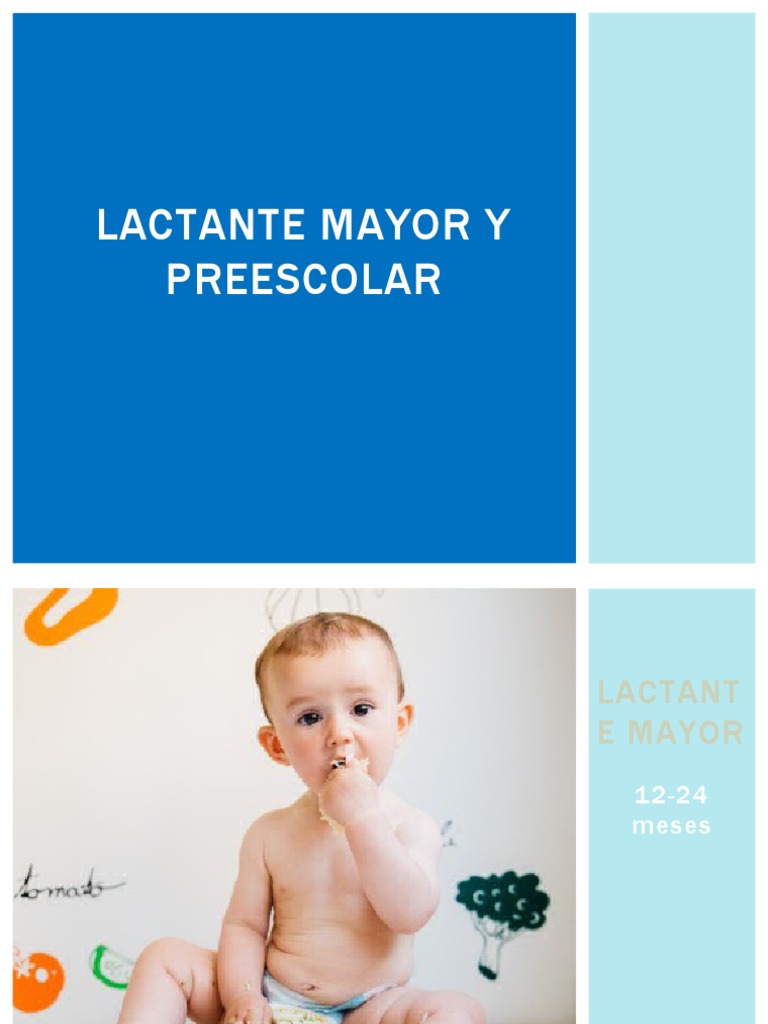 Lactante Mayor y Preescolar | PDF | Educación de la primera infancia ...