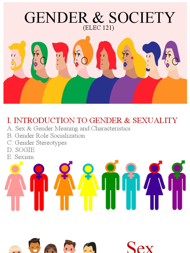 Gender And Society Introduction To Sex Pdf Intersex Sex Organ