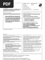 Rubric: Booklet Criteria Outstanding Proficient Consolidating Emerging ...