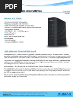 Spectrum D3.1 EMTA Data Sheet | PDF | Orthogonal Frequency Division ...