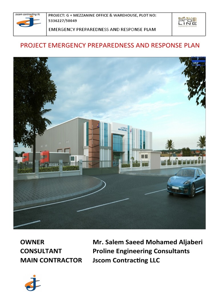 Project Emergency Preparedness and Response Plan | PDF | Emergency ...