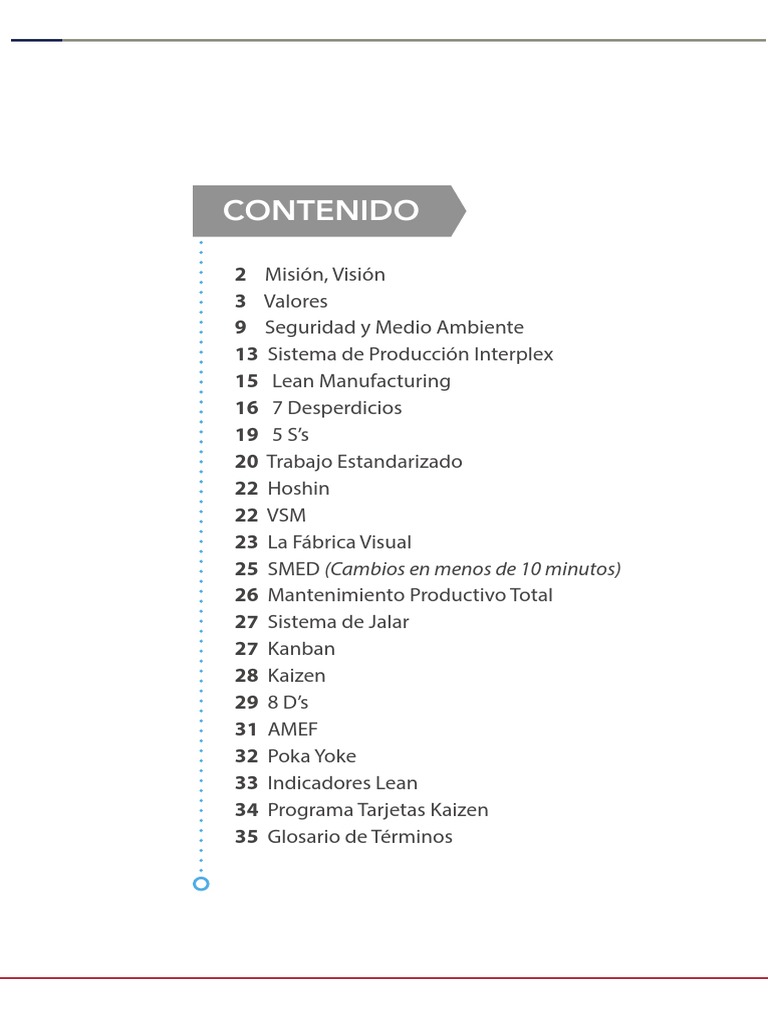Manual Interplex PDF | PDF | Lean Manufacturing | Calidad (comercial)